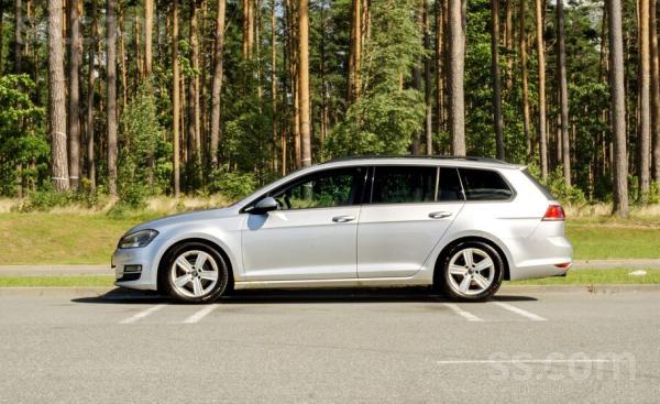 Grey Volkswagen Golf 2014 in Riga, with an engine capacity of 1.60 L and mileage of 362 thousand km for 3590 €, photo 4 on AUTOMOTO.COM.LV
