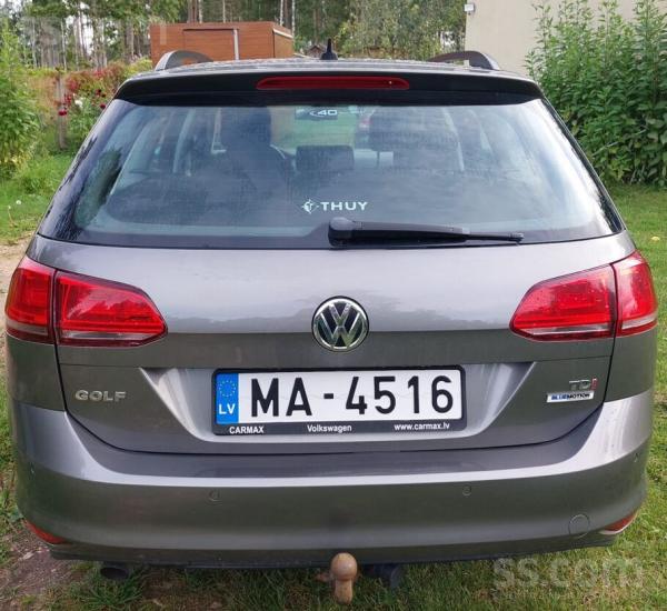Pelēks Volkswagen Golf 2014 Rīga, ar dzinēja tilpumu 1.60 L un nobraukumu 293 tūkst. km par 5900 €, foto 1 vietnē AUTOMOTO.COM.LV
