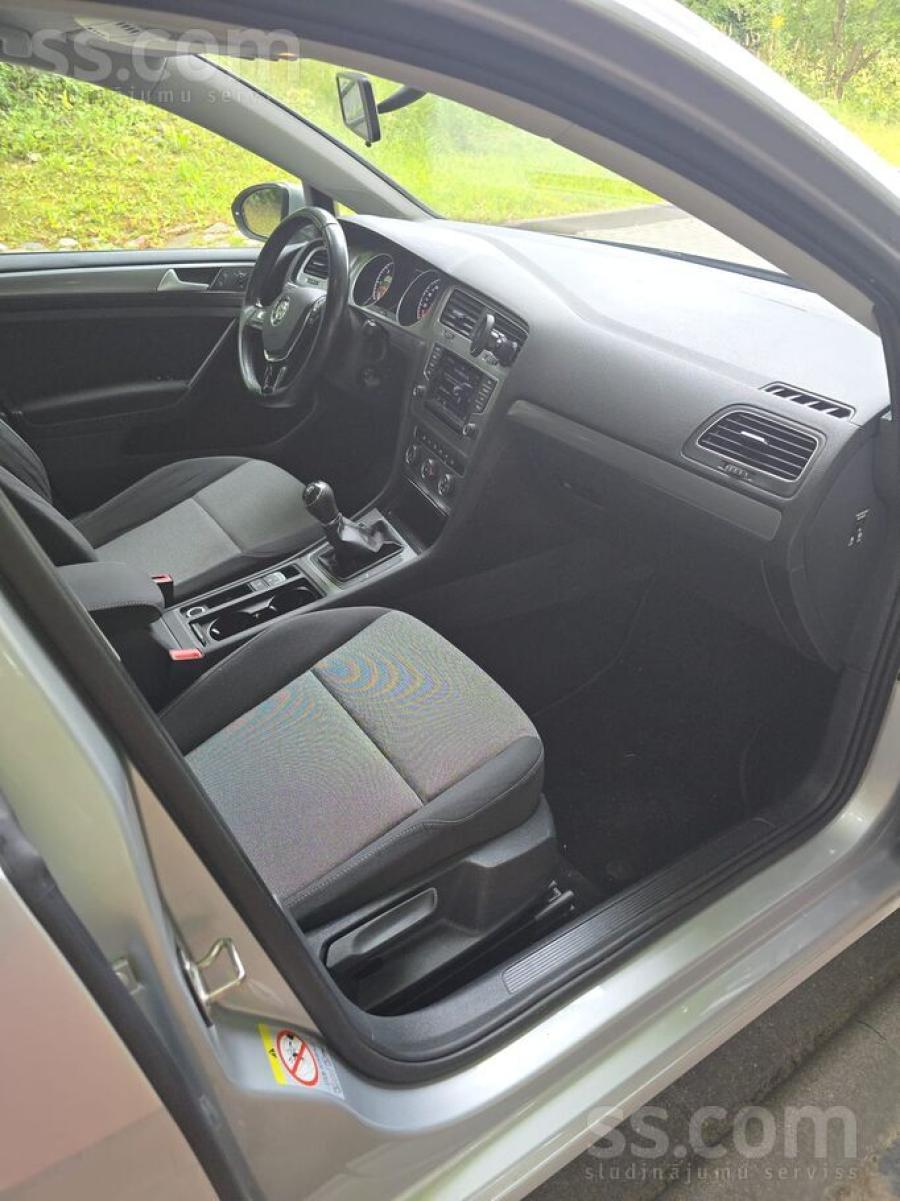 Pelēks Volkswagen Golf 2014 Bauska, ar dzinēja tilpumu 1.60 L un nobraukumu 263 tūkst. km par 6040 €, foto 7 vietnē AUTOMOTO.COM.LV