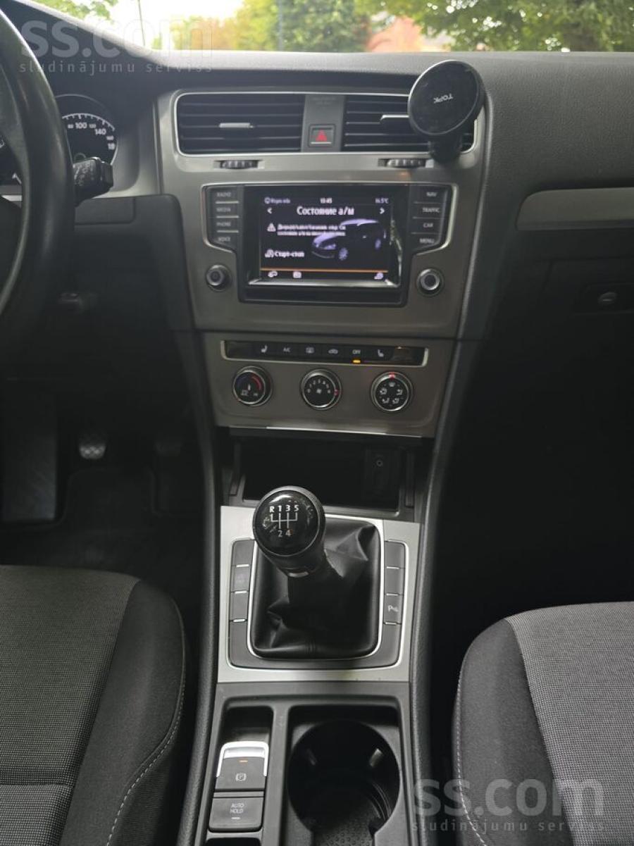 Pelēks Volkswagen Golf 2014 Bauska, ar dzinēja tilpumu 1.60 L un nobraukumu 263 tūkst. km par 6040 €, foto 8 vietnē AUTOMOTO.COM.LV