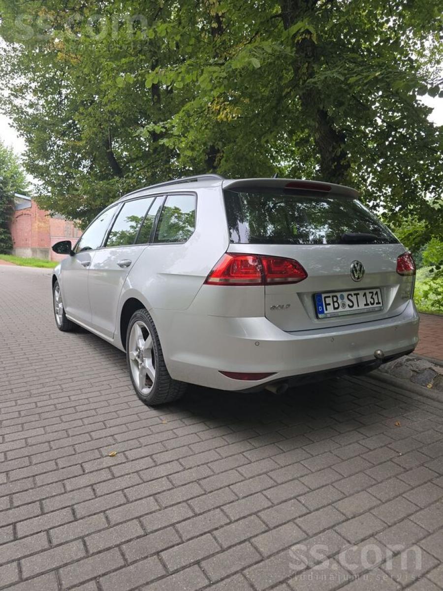 Pelēks Volkswagen Golf 2014 Bauska, ar dzinēja tilpumu 1.60 L un nobraukumu 263 tūkst. km par 6040 €, foto 9 vietnē AUTOMOTO.COM.LV