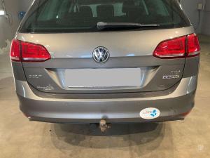 Grey Volkswagen Golf 2014 in Vilnius, with an engine capacity of 1.40 L and mileage of 237 thousand km for 5500 €, photo 7 on AUTOMOTO.COM.LV