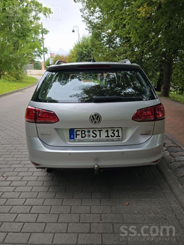 Pelēks Volkswagen Golf 2014 Bauska, ar dzinēja tilpumu 1.60 L un nobraukumu 263 tūkst. km par 5790 €, foto 7 vietnē AUTOMOTO.COM.LV