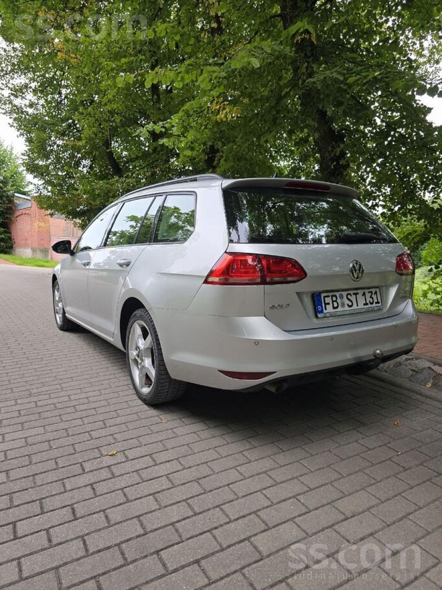 Pelēks Volkswagen Golf 2014 Bauska, ar dzinēja tilpumu 1.60 L un nobraukumu 263 tūkst. km par 5790 €, foto 8 vietnē AUTOMOTO.COM.LV