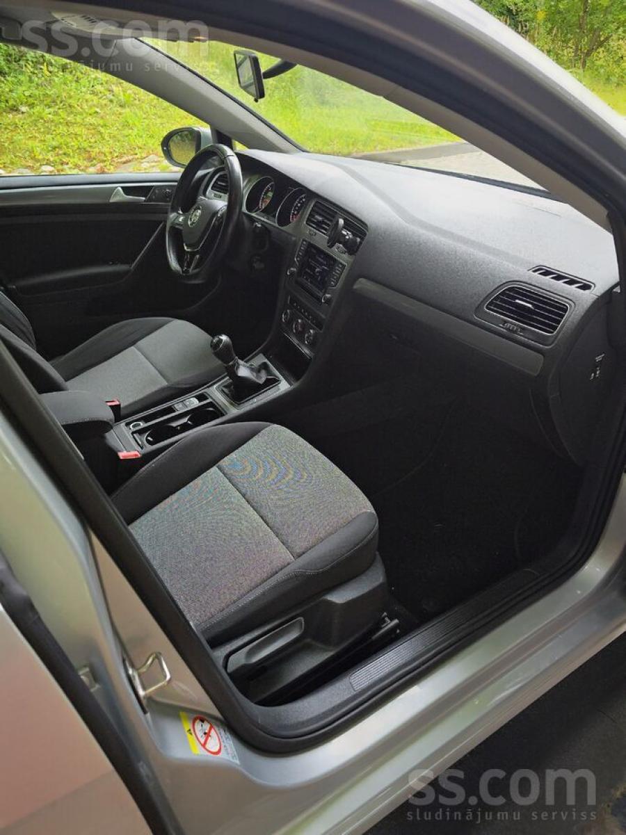 Pelēks Volkswagen Golf 2014 Bauska, ar dzinēja tilpumu 1.60 L un nobraukumu 263 tūkst. km par 5790 €, foto 13 vietnē AUTOMOTO.COM.LV