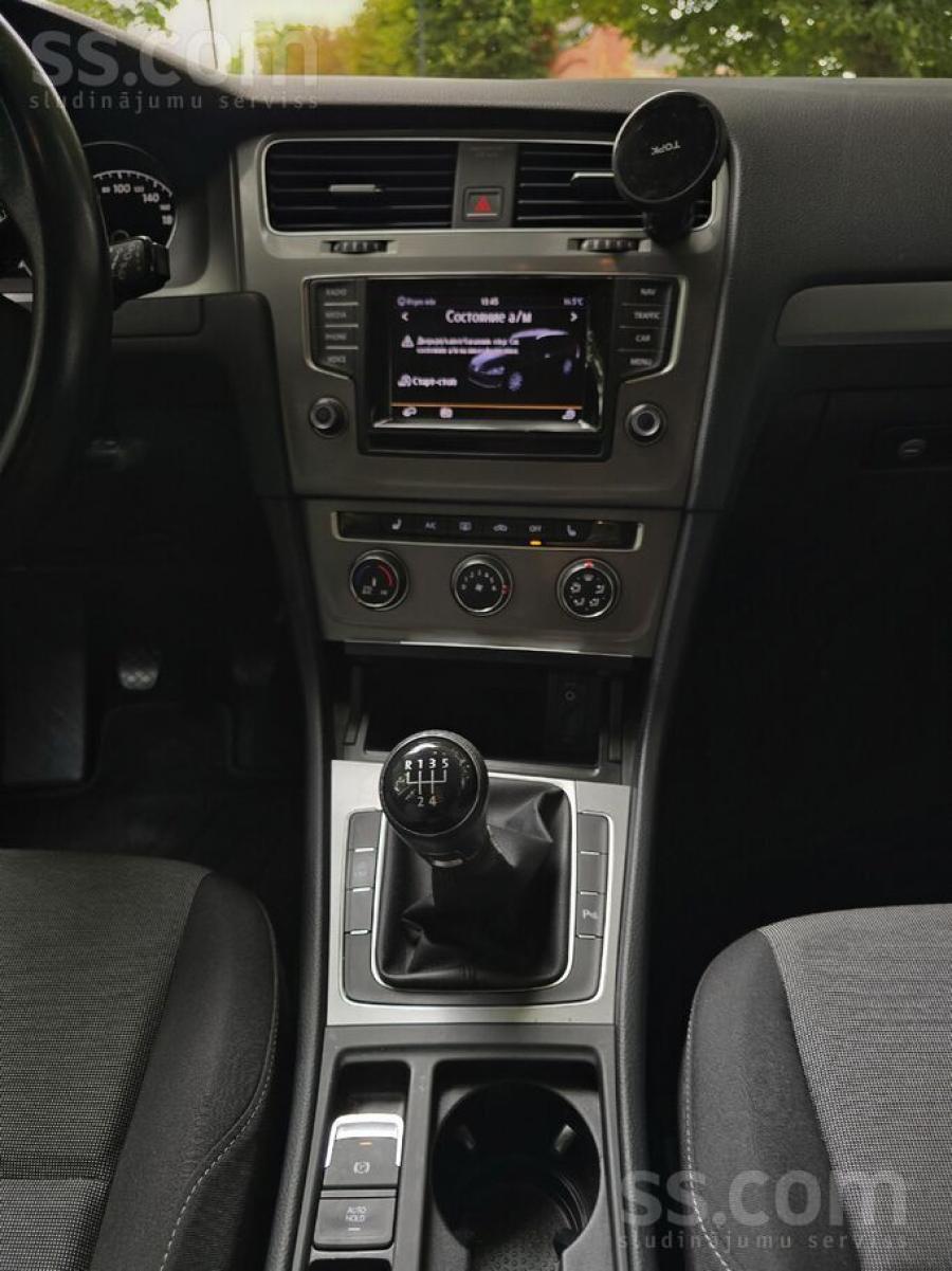 Pelēks Volkswagen Golf 2014 Bauska, ar dzinēja tilpumu 1.60 L un nobraukumu 263 tūkst. km par 5790 €, foto 14 vietnē AUTOMOTO.COM.LV