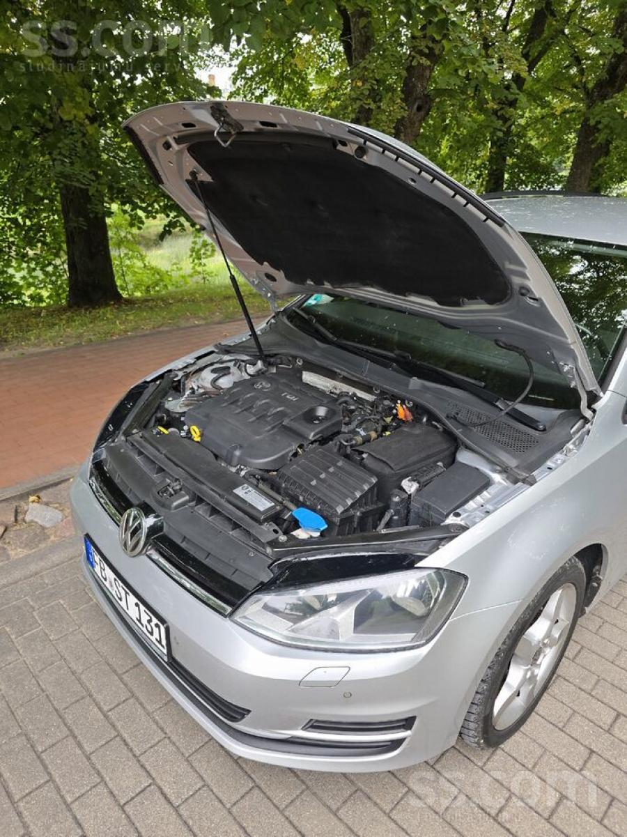 Pelēks Volkswagen Golf 2014 Bauska, ar dzinēja tilpumu 1.60 L un nobraukumu 263 tūkst. km par 5790 €, foto 23 vietnē AUTOMOTO.COM.LV