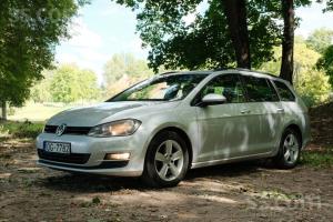 Pelēks Volkswagen Golf 2014 Ogre, ar dzinēja tilpumu 1.60 L un nobraukumu 274 tūkst. km par 8495 €, foto 8 vietnē AUTOMOTO.COM.LV