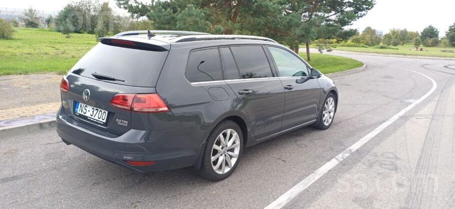 Pelēks Volkswagen Golf 2014 Rīga, ar dzinēja tilpumu 2.00 L un nobraukumu 357 tūkst. km par 6800 €, foto 8 vietnē AUTOMOTO.COM.LV
