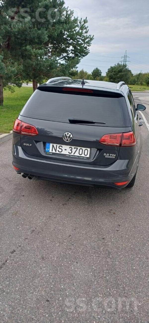 Pelēks Volkswagen Golf 2014 Rīga, ar dzinēja tilpumu 2.00 L un nobraukumu 357 tūkst. km par 6800 €, foto 9 vietnē AUTOMOTO.COM.LV