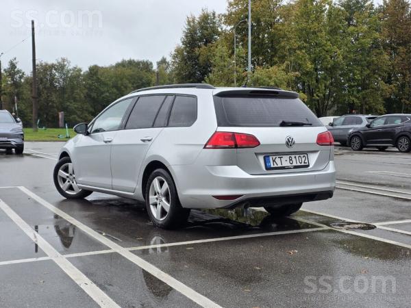 Grey Volkswagen Golf 2014 in Riga, with an engine capacity of 1.60 L and mileage of 359 thousand km for 3195 €, photo 5 on AUTOMOTO.COM.LV