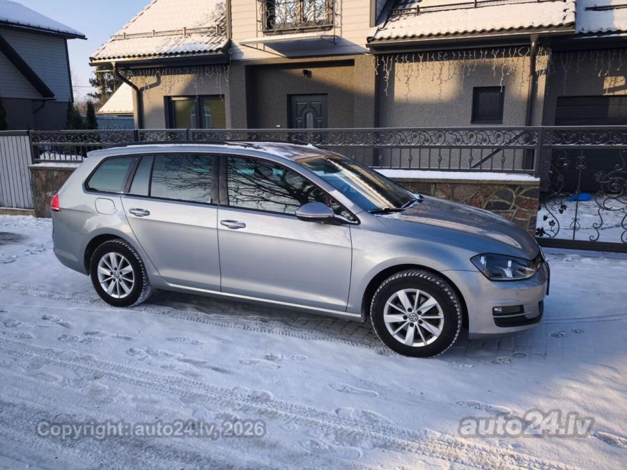 Pelēks Volkswagen Golf 2015 Pērnava, ar dzinēja tilpumu 1.40 L un nobraukumu 127 tūkst. km par 8400 €, foto 2 vietnē AUTOMOTO.COM.LV