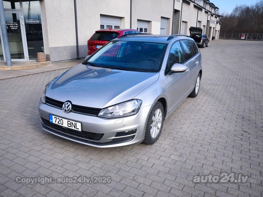 Grey Volkswagen Golf 2015 in Parnu, with an engine capacity of 1.40 L and mileage of 127 thousand km for 7990 €, photo 1 on AUTOMOTO.COM.LV