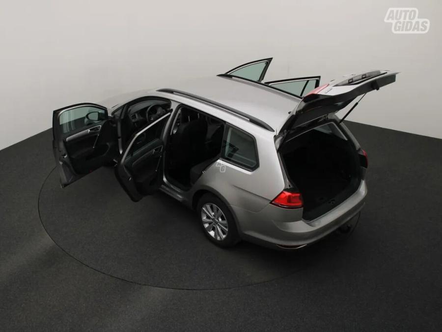 Grey Volkswagen Golf 2015 in Vilnius, with an engine capacity of 1.60 L and mileage of 230 thousand km for 6799 €, photo 14 on AUTOMOTO.COM.LV
