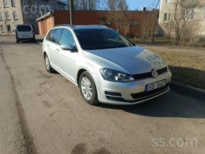 Grey Volkswagen Golf 2015 in Riga, with an engine capacity of 1.40 L and mileage of 145 thousand km for 4700 €, photo 4 on AUTOMOTO.COM.LV