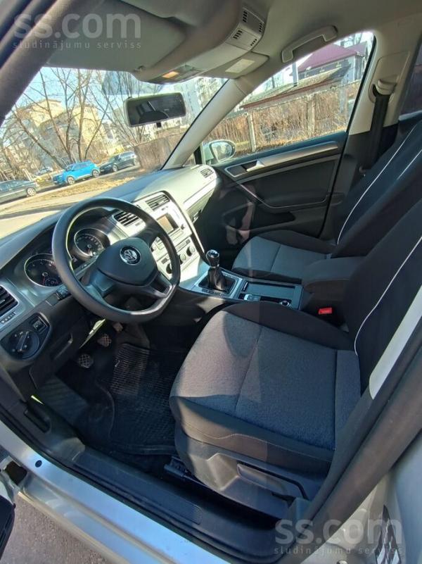 Pelēks Volkswagen Golf 2015 Rīga, ar dzinēja tilpumu 1.40 L un nobraukumu 145 tūkst. km par 4700 €, foto 7 vietnē AUTOMOTO.COM.LV