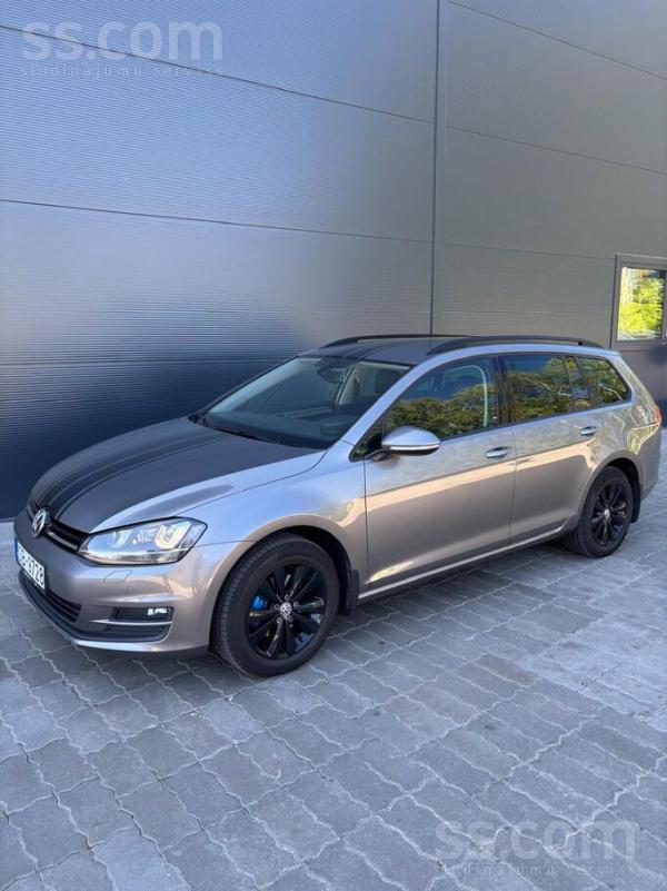 Grey Volkswagen Golf 2015 in Riga, with an engine capacity of 1.40 L and mileage of 219 thousand km for 9550 €, photo 2 on AUTOMOTO.COM.LV