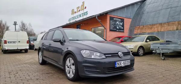 Pelēks Volkswagen Golf 2015 Valmiera, ar dzinēja tilpumu 1.60 L un nobraukumu 267 tūkst. km par 6500 €, foto 1 vietnē AUTOMOTO.COM.LV