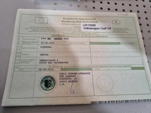 Серый Фольксваген Гольф 2015 в Екабпилс, объемом двигателя 1.60 л и пробегом 252 тыс. км за 7900 €, фото 36 на AUTOMOTO.COM.LV