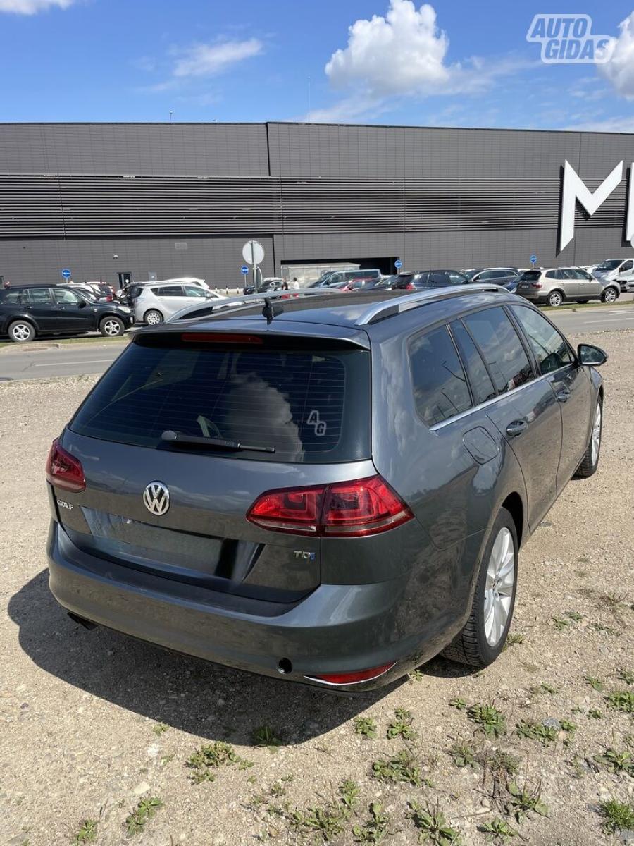 Grey Volkswagen Golf 2015 in Kaunas, with an engine capacity of 2.00 L and mileage of 321 thousand km for 6999 €, photo 4 on AUTOMOTO.COM.LV