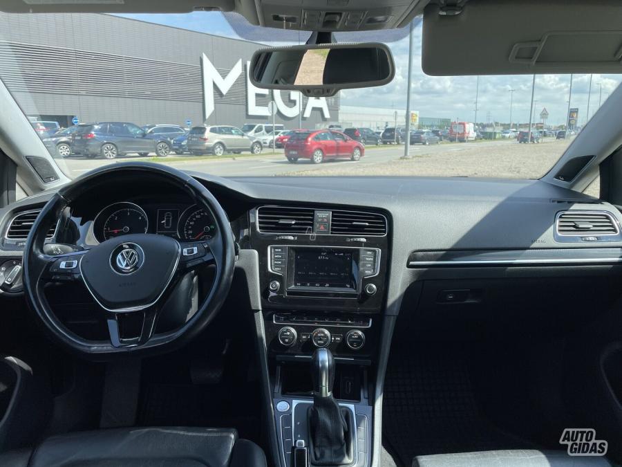 Grey Volkswagen Golf 2015 in Kaunas, with an engine capacity of 2.00 L and mileage of 321 thousand km for 6999 €, photo 6 on AUTOMOTO.COM.LV