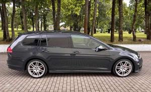 Grey Volkswagen Golf 2015 in Jurbarkas, with an engine capacity of 1.97 L and mileage of 174 thousand km for 8799 €, photo 6 on AUTOMOTO.COM.LV