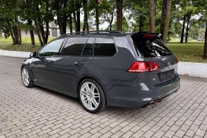 Grey Volkswagen Golf 2015 in Jurbarkas, with an engine capacity of 1.97 L and mileage of 174 thousand km for 8799 €, photo 7 on AUTOMOTO.COM.LV