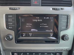 Grey Volkswagen Golf 2015 in Tallinn, with an engine capacity of 1.40 L and mileage of 213 thousand km for 6300 €, photo 15 on AUTOMOTO.COM.LV