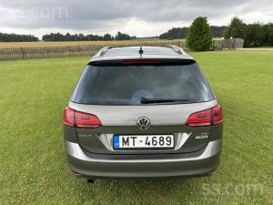 Pelēks Volkswagen Golf 2015 Ogre, ar dzinēja tilpumu 1.60 L un nobraukumu 275 tūkst. km par 8290 €, foto 5 vietnē AUTOMOTO.COM.LV