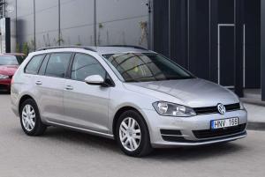 Grey Volkswagen Golf 2015 in Vilnius, with an engine capacity of 1.60 L and mileage of 252 thousand km for 6450 €, photo 4 on AUTOMOTO.COM.LV