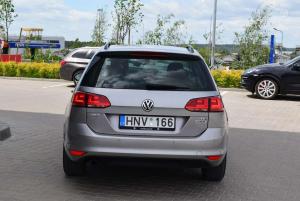 Grey Volkswagen Golf 2015 in Vilnius, with an engine capacity of 1.60 L and mileage of 252 thousand km for 6450 €, photo 6 on AUTOMOTO.COM.LV