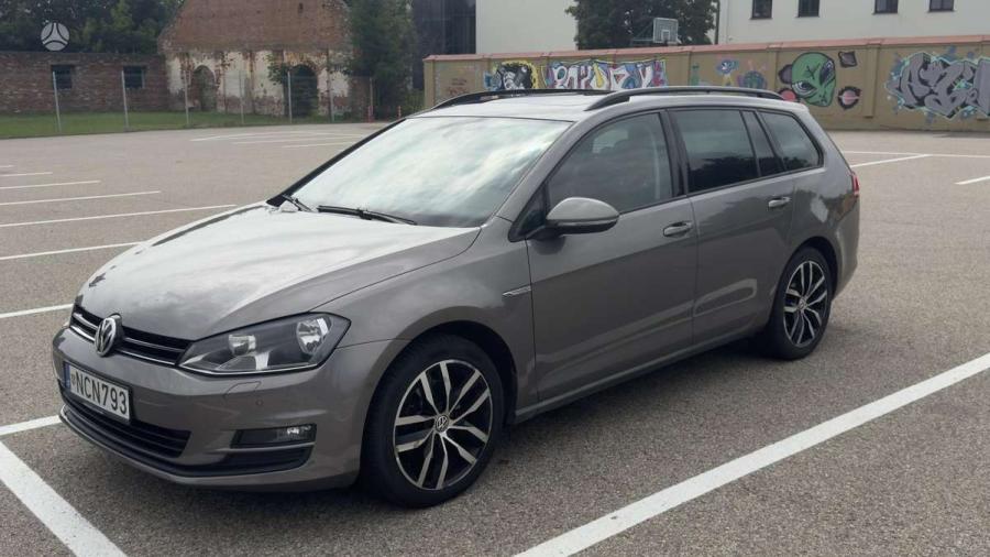 Grey Volkswagen Golf 2015 in Kedainiai, with an engine capacity of 1.97 L and mileage of 338 thousand km for 7000 €, photo 4 on AUTOMOTO.COM.LV