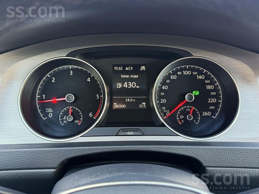 Pelēks Volkswagen Golf 2015 Rīga, ar dzinēja tilpumu 1.60 L un nobraukumu 280 tūkst. km par 5980 €, foto 29 vietnē AUTOMOTO.COM.LV