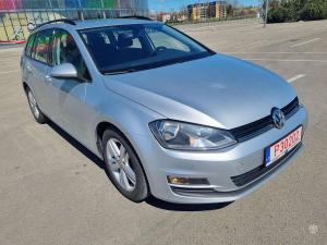 Grey Volkswagen Golf 2015 in Siauliai, with an engine capacity of 1.97 L and mileage of 272 thousand km for 8600 €, photo  on AUTOMOTO.COM.LV