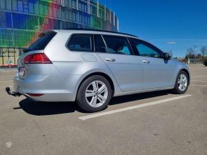 Grey Volkswagen Golf 2015 in Siauliai, with an engine capacity of 1.97 L and mileage of 272 thousand km for 8600 €, photo 11 on AUTOMOTO.COM.LV
