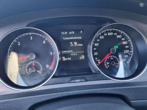 Grey Volkswagen Golf 2015 in Siauliai, with an engine capacity of 1.97 L and mileage of 272 thousand km for 8600 €, photo 25 on AUTOMOTO.COM.LV