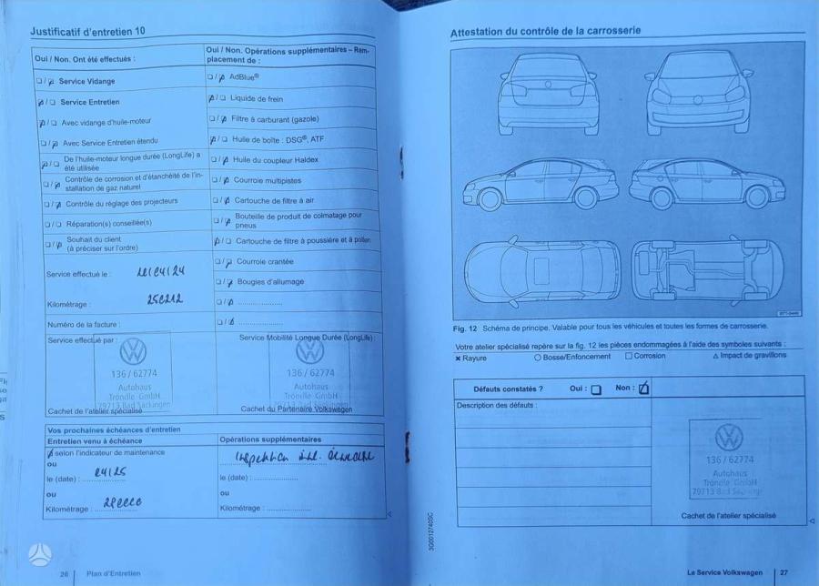 Grey Volkswagen Golf 2015 in Siauliai, with an engine capacity of 1.97 L and mileage of 272 thousand km for 8600 €, photo 37 on AUTOMOTO.COM.LV