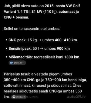 Серый Фольксваген Гольф 2015 в Таллин, объемом двигателя 1.40 л и пробегом 244 тыс. км за 6900 €, фото 31 на AUTOMOTO.COM.LV