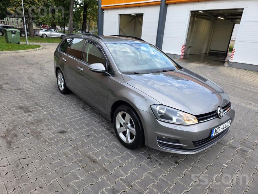 Pelēks Volkswagen Golf 2015 Rīga, ar dzinēja tilpumu 2.00 L un nobraukumu 209 tūkst. km par 6500 €, foto 3 vietnē AUTOMOTO.COM.LV