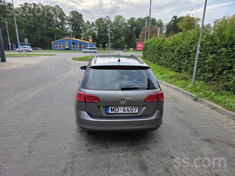 Pelēks Volkswagen Golf 2015 Rīga, ar dzinēja tilpumu 2.00 L un nobraukumu 209 tūkst. km par 6500 €, foto 5 vietnē AUTOMOTO.COM.LV