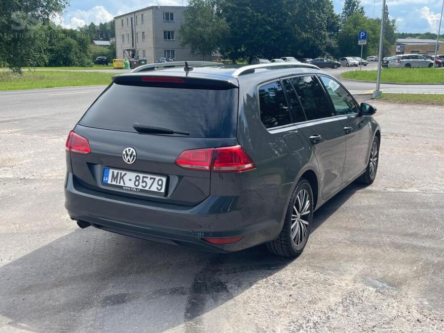Pelēks Volkswagen Golf 2016 Rīga, ar dzinēja tilpumu 1.60 L un nobraukumu 290 tūkst. km par 7499 €, foto 4 vietnē AUTOMOTO.COM.LV