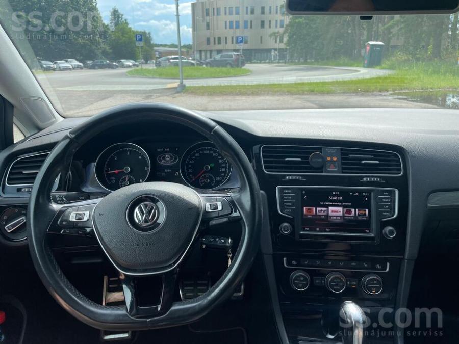 Pelēks Volkswagen Golf 2016 Rīga, ar dzinēja tilpumu 1.60 L un nobraukumu 290 tūkst. km par 7499 €, foto 6 vietnē AUTOMOTO.COM.LV