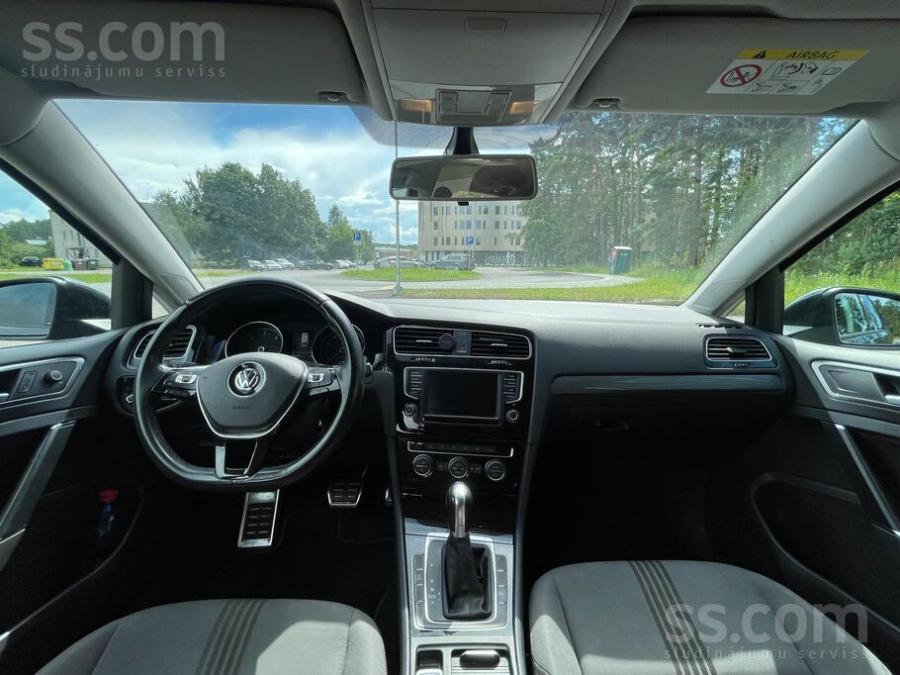 Pelēks Volkswagen Golf 2016 Rīga, ar dzinēja tilpumu 1.60 L un nobraukumu 290 tūkst. km par 7499 €, foto 7 vietnē AUTOMOTO.COM.LV