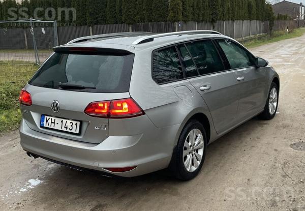 Grey Volkswagen Golf 2016 in Riga, with an engine capacity of 1.40 L and mileage of 185 thousand km for 8088 €, photo 3 on AUTOMOTO.COM.LV