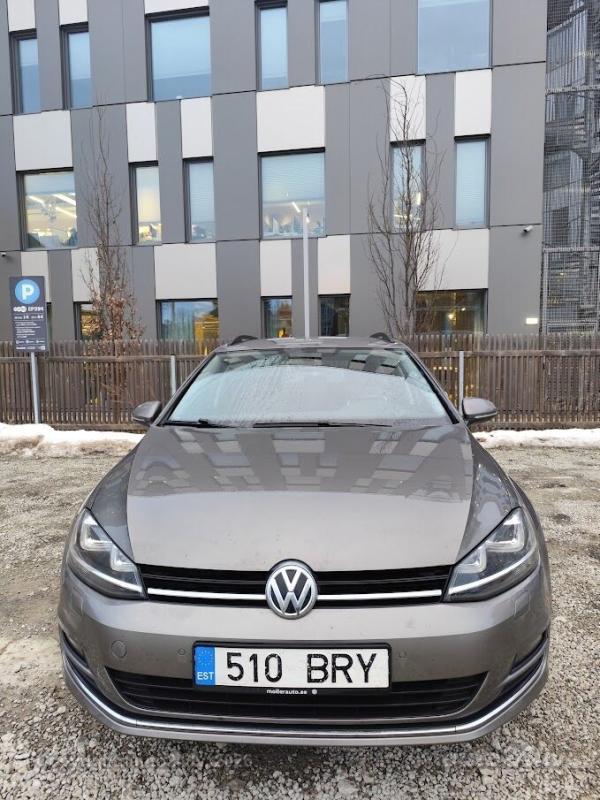 Grey Volkswagen Golf 2016 in Tallinn, with an engine capacity of 1.40 L and mileage of 107 thousand km for 11200 €, photo 3 on AUTOMOTO.COM.LV