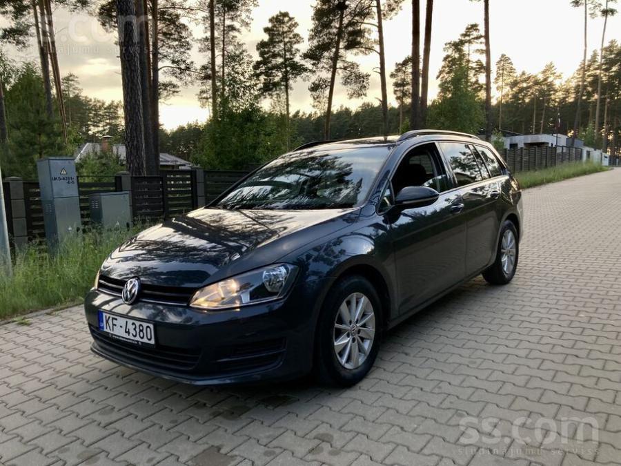 Grey Volkswagen Golf 2016 in Riga, with an engine capacity of 1.60 L and mileage of 150 thousand km for 6900 €, photo 9 on AUTOMOTO.COM.LV