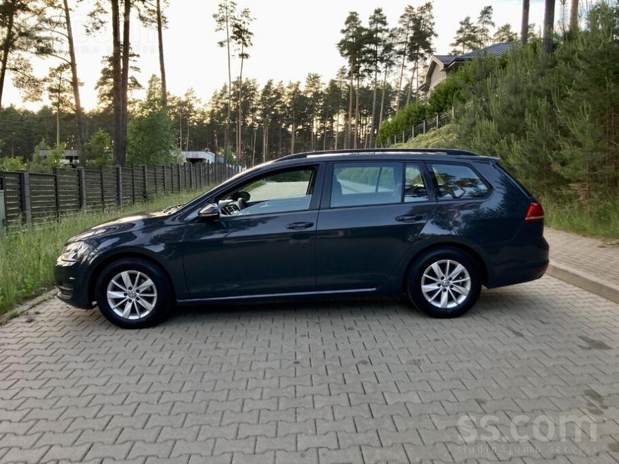 Grey Volkswagen Golf 2016 in Riga, with an engine capacity of 1.60 L and mileage of 150 thousand km for 6900 €, photo 13 on AUTOMOTO.COM.LV