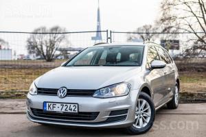 Grey Volkswagen Golf 2016 in Riga, with an engine capacity of 1.60 L and mileage of 258 thousand km for 8490 €, photo  on AUTOMOTO.COM.LV