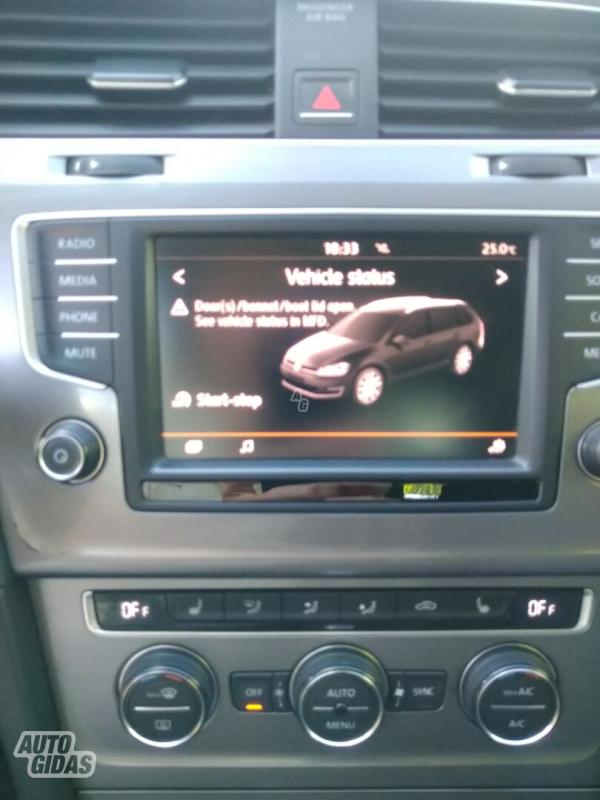 Grey Volkswagen Golf 2016 in Vilnius, with an engine capacity of 1.40 L and mileage of 327 thousand km for 7900 €, photo 10 on AUTOMOTO.COM.LV