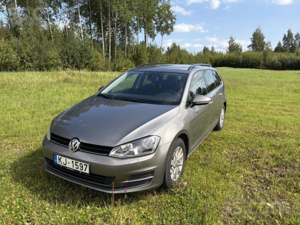Grey Volkswagen Golf 2016 in Riga, with an engine capacity of 1.40 L and mileage of 193 thousand km for 6800 €, photo 1 on AUTOMOTO.COM.LV